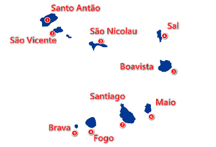 Cape Verde: Map and Key Information